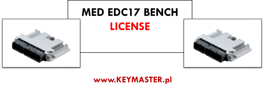 BENCH MED EDC17 LICENSE.